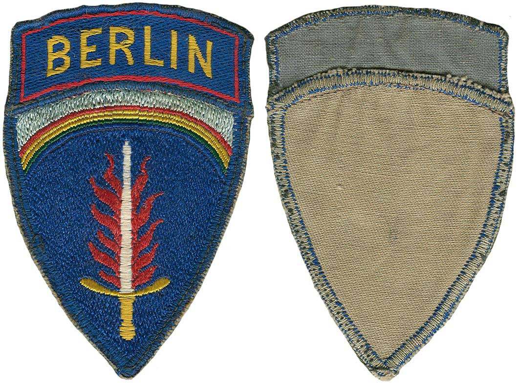 US ARMY BERLIN COMMAND & BRIGADE - SSI VARIATIONS - ARMY AND USAAF - U ...