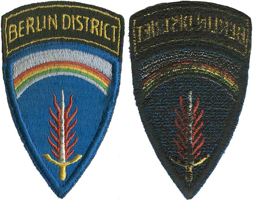 US ARMY BERLIN COMMAND & BRIGADE - SSI VARIATIONS - ARMY AND USAAF - U ... US ARMY BERLIN COMMAND & BRIGADE - SSI VARIATIONS - ARMY AND USAAF - U ...
