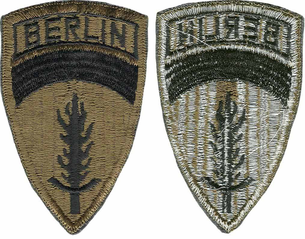 US ARMY BERLIN COMMAND & BRIGADE - SSI VARIATIONS - ARMY AND USAAF - U ... US ARMY BERLIN COMMAND & BRIGADE - SSI VARIATIONS - ARMY AND USAAF - U ...