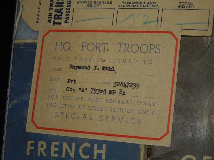 WWII 793rd MP BN Grouping with German Bringbacks - GROUPINGS PAGE - U.S ...