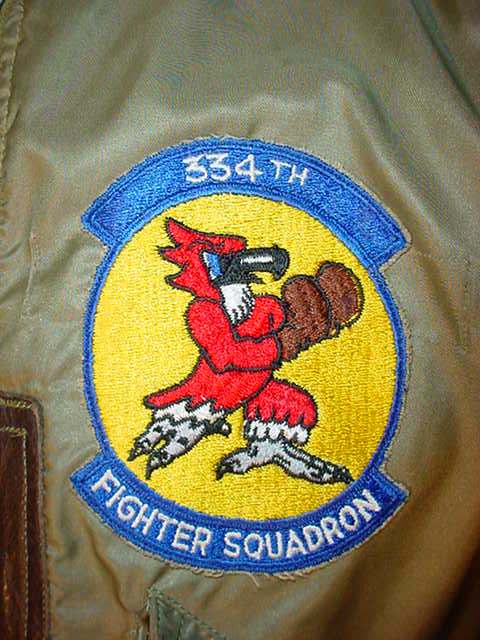 334th Fighter Squadron L-2 Flight Jacket - FLIGHT CLOTHING - U.S ...
