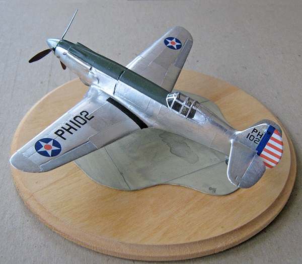 Curtiss YP-37, HQ Section, 8th Pursuit Group, in 1/72 - MODELING - U.S ...