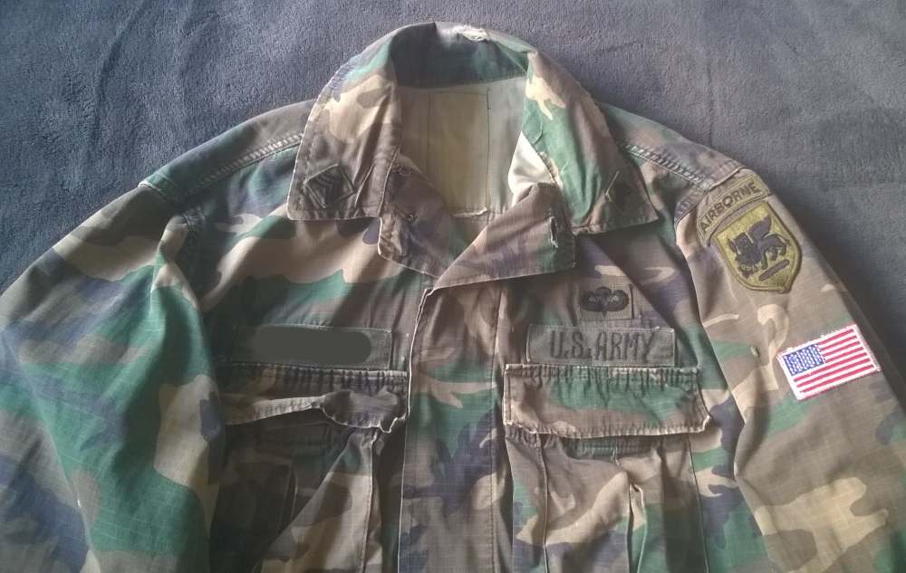 SETAF ERDL/RDF/Transitional coat - CAMOUFLAGE UNIFORMS - U.S. Militaria ...