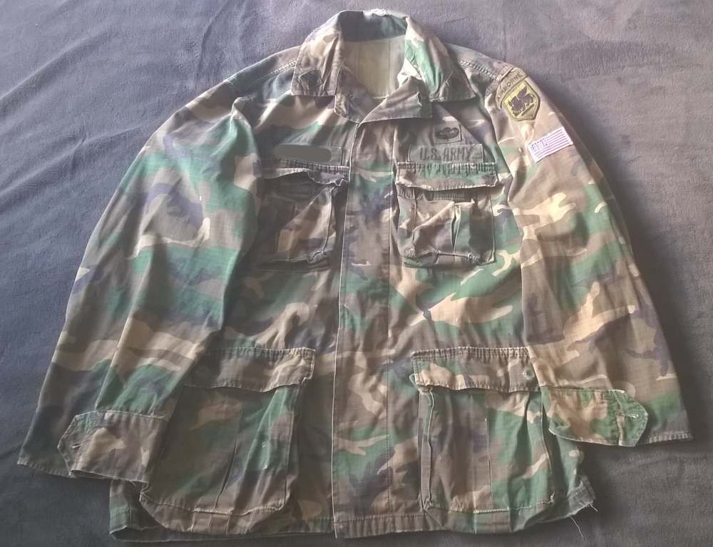 SETAF ERDL/RDF/Transitional coat - CAMOUFLAGE UNIFORMS - U.S. Militaria ...