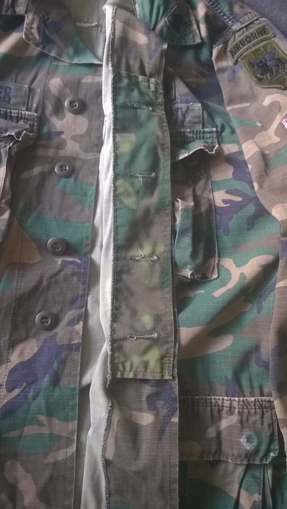 SETAF ERDL/RDF/Transitional coat - CAMOUFLAGE UNIFORMS - U.S. Militaria ...