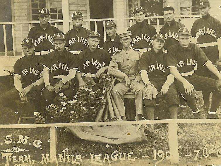 1909 US Marine Corps baseball champions, Cavite Philippines League ...