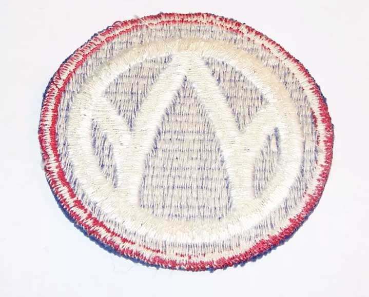 89th ID "Rolling W" with extra blue border - ARMY AND USAAF - U.S ...