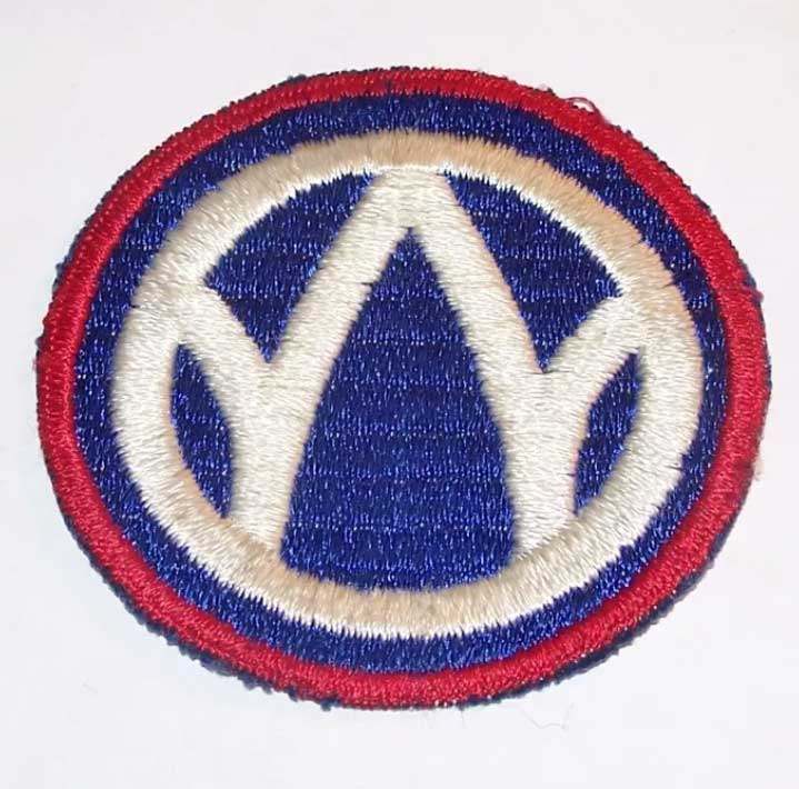 89th ID "Rolling W" with extra blue border - ARMY AND USAAF - U.S ...