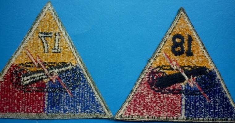 Opinions on Armor Patches - ARMY AND USAAF - U.S. Militaria Forum