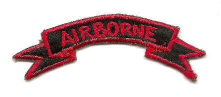 Theatre made Airborne scroll - CAN YOU IDENTIFY THIS PATCH? - U.S ...