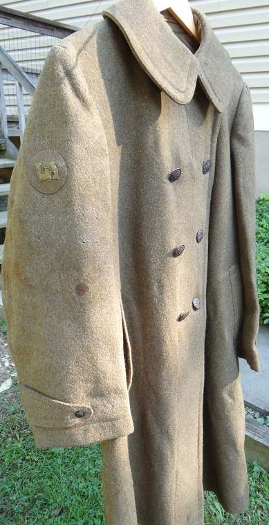Overcoat. Spec. 1176. 2nd Army. Pvt. Engineers - (1917-1919) WORLD WAR ...