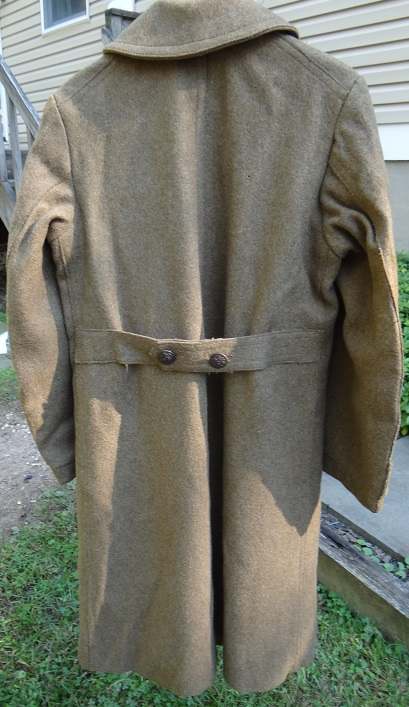 Overcoat. Spec. 1176. 2nd Army. Pvt. Engineers - (1917-1919) WORLD WAR ...