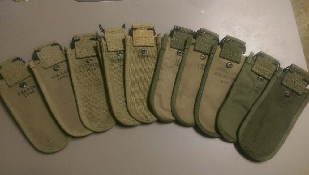 M1938 Wire Cutter Pouches- 1942- 1945 - FIELD & PERSONAL GEAR SECTION ...