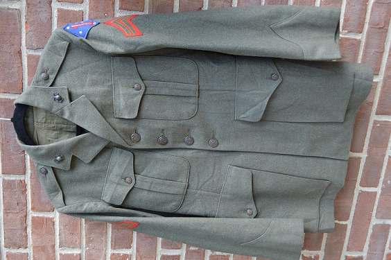 1st Marine Division Uniform. 2x Named. - UNIFORMS - U.S. Militaria Forum