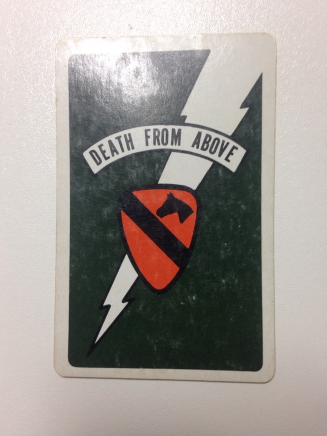 1st Cavalry Division Death Card (war time or Apocalypse Now ...