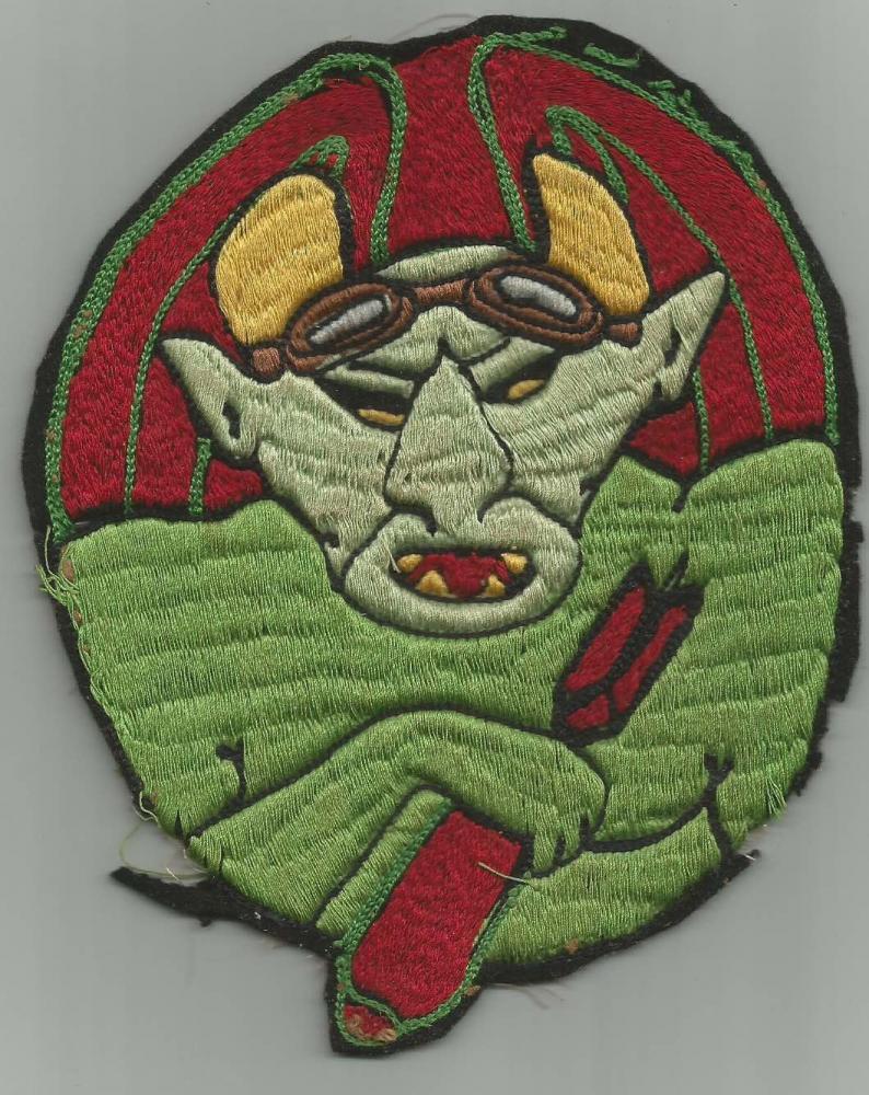 Unknown Bomb Squadron Patch WWII Green Devil - ARMY AND USAAF - U.S ...