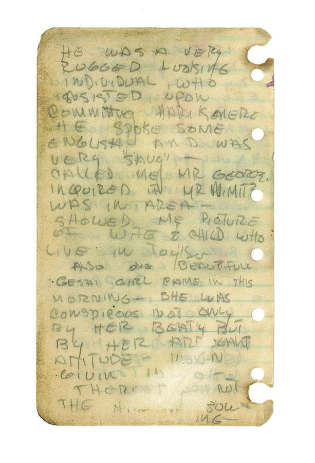 Saipan Combat Notebook - EPHEMERA, PHOTOGRAPHS & MILITARY ARTWORK - U.S ...