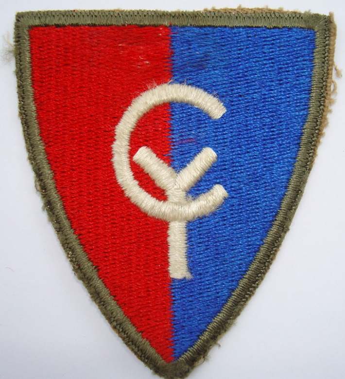 Reversed color 38th Infantry Division patch - ARMY AND USAAF - U.S ...