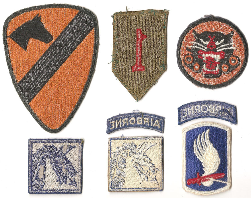 Patch Haul - Army SSI and Navy Patches - MISCELLANEOUS / OTHER - U.S ...