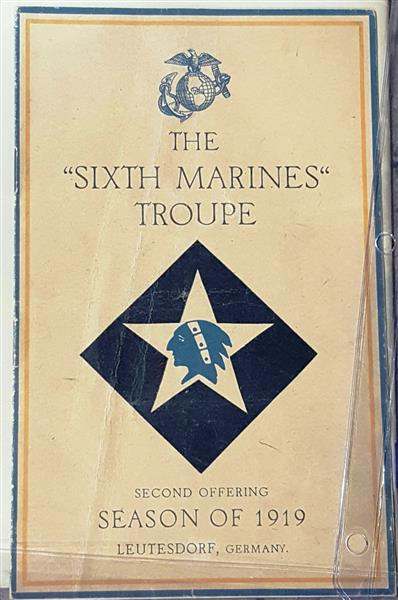 ID'd WW1 USMC 6th Marine Regiment Helmet,Uniform,Photos,Medals,Patch ...