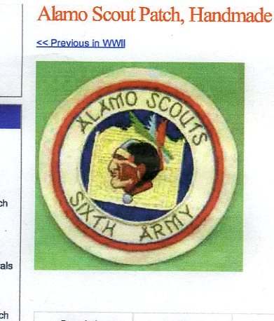 Alamo Scouts Patch? - ARMY AND USAAF - U.S. Militaria Forum
