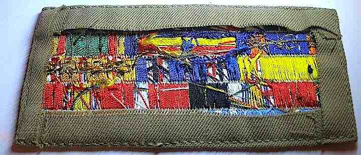 CUSTOM RIBBON RACK-BULLION STARS ETC. - MEDALS & DECORATIONS - U.S ...