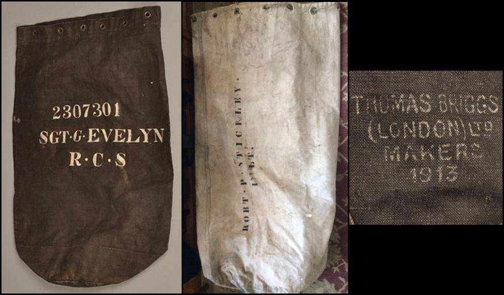 Barracks Bag, 4th Inf. Rgmt. Va. NG - (1917-1919) WORLD WAR ONE ...