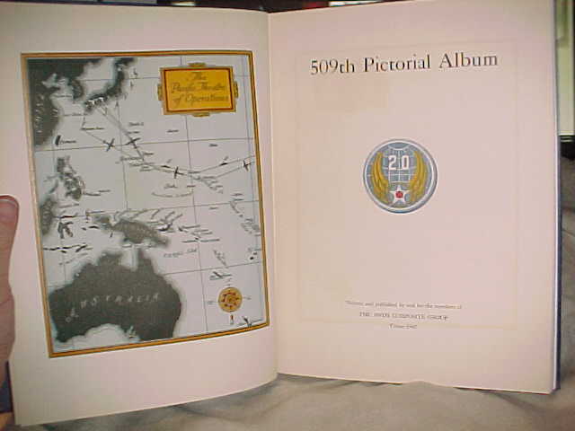 509th Composite Group Book - EPHEMERA, PHOTOGRAPHS & MILITARY ARTWORK ...