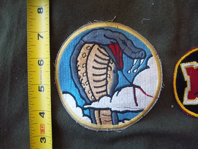 Unknown 5 " Dragon patch US - ARMY AND USAAF - U.S. Militaria Forum