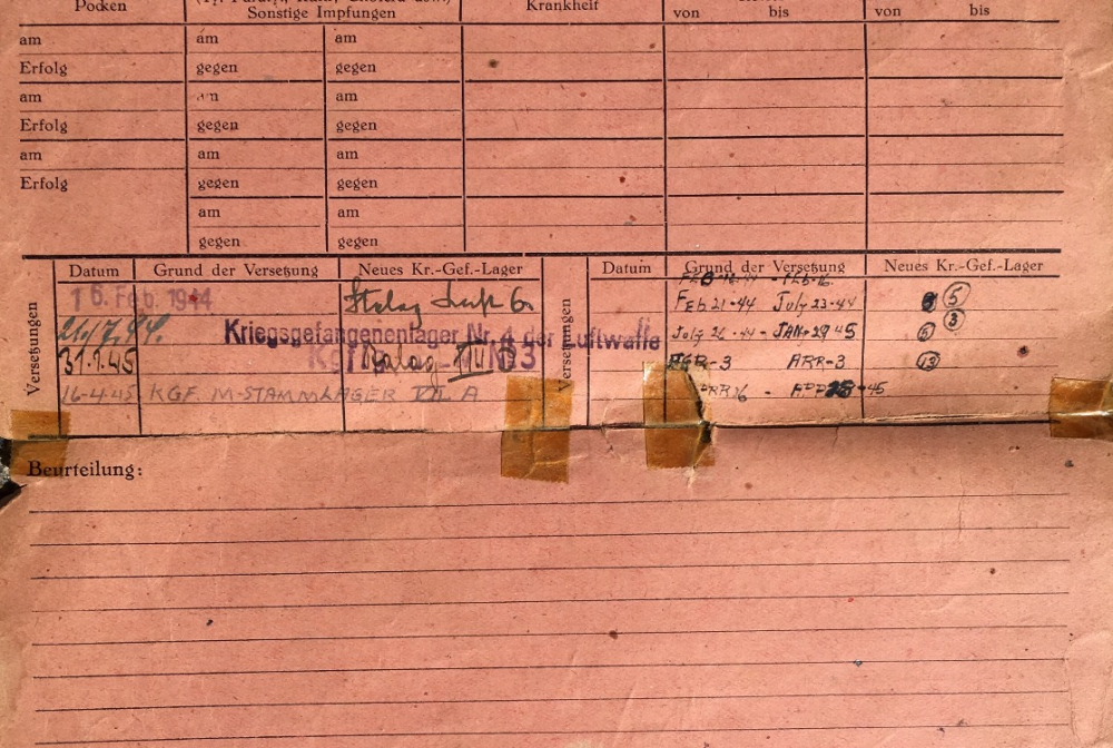 WWII POW Stalag ID CARDS issued to Americans - Collection - Page 3 ...