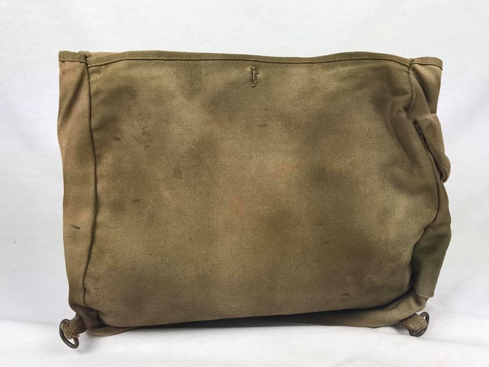 Camouflaged M36 Musette Bag - FIELD & PERSONAL GEAR SECTION - U.S ...