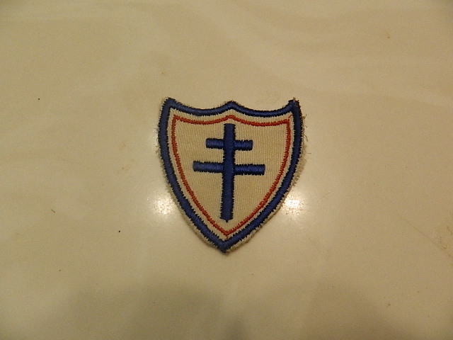 US Free French Patch Or Homefront? - ARMY AND USAAF - U.S. Militaria Forum