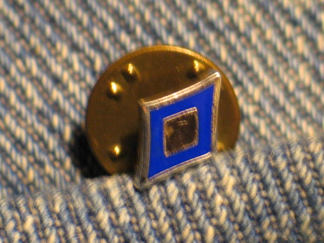 USAF Small 1st Sgt Diamond Pin (Clutch-back) - AIR FORCE (USAAF IS WITH ...