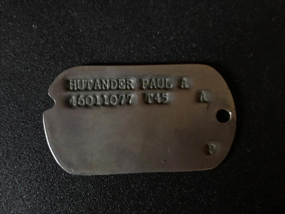 Help with info on WWII tag - IDENTITY ITEMS (DOG TAGS, BRACELETS, ETC ...