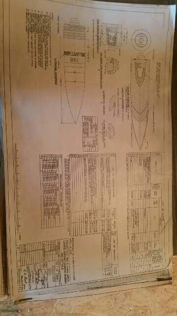 collection of ordnance drawings/ blueprints from WWII - EPHEMERA ...