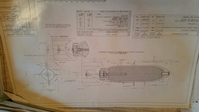 collection of ordnance drawings/ blueprints from WWII - EPHEMERA ...