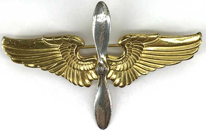 USAAF Cadet's Cap Badge - TRUART - ARMY (INCLUDING USAAC/AAF) - U.S ...