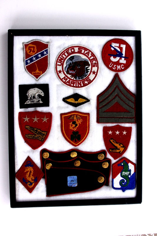 My small WWII USMC Insignia Collection - MARINES - U.S. Militaria Forum