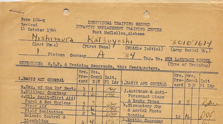 MISLS Japanese Nisei Interpreter - GROUPINGS PAGE - U.S. Militaria Forum