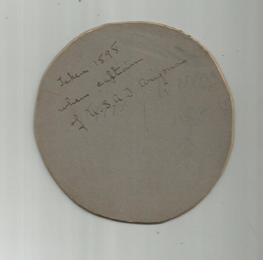 1898 CAPTAIN SS ARIZONA USAT PHOTO - EPHEMERA, PHOTOGRAPHS & MILITARY ...