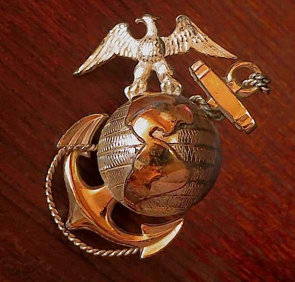 M-1926 CAP EGA FROM MAJ. & USMC AUTHOR JOHN N. RENTZ - MARINE CORPS EGA ...