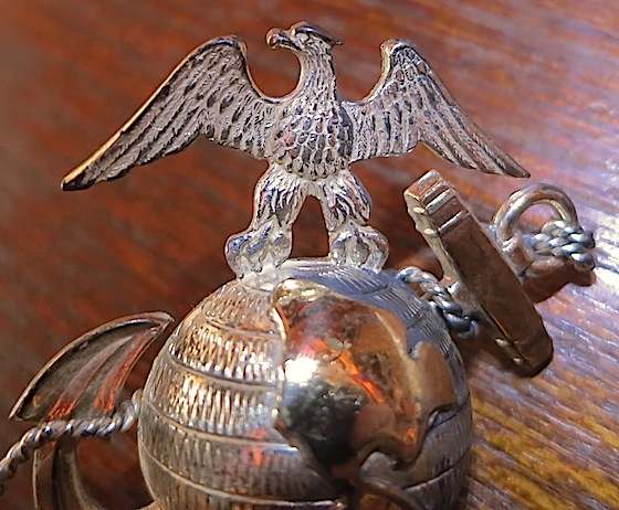 M-1926 CAP EGA FROM MAJ. & USMC AUTHOR JOHN N. RENTZ - MARINE CORPS EGA ...