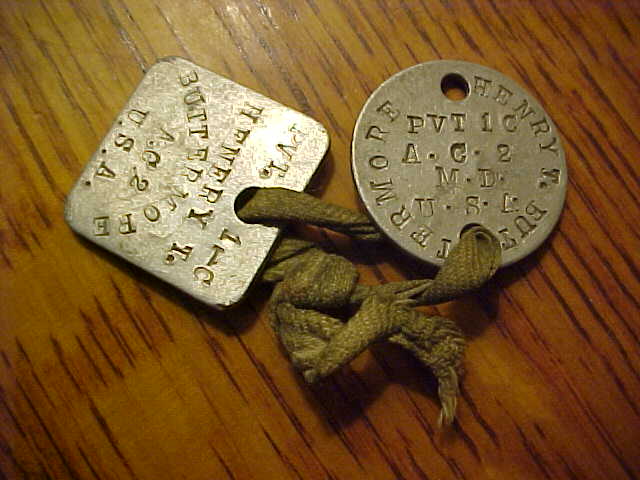 I Believe These are WW1 1st Infantry Division Tags ? - IDENTITY ITEMS ...