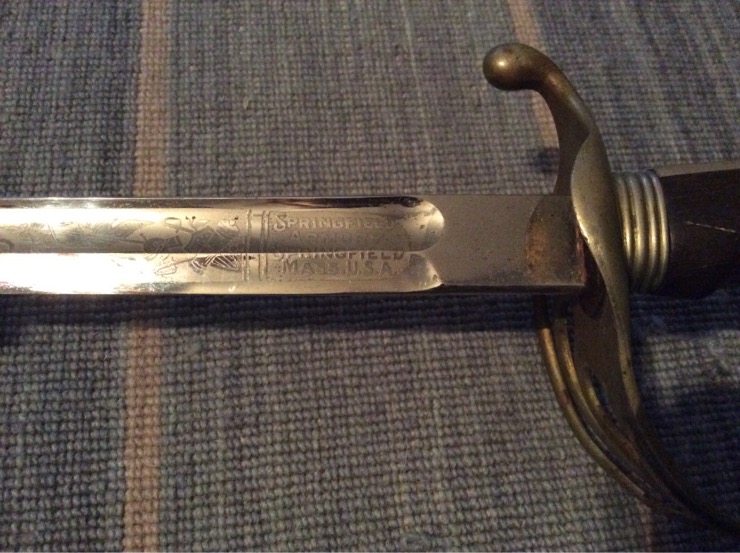 M1902 Sword Springfield Armory Type 1 - EDGED WEAPONS - U.S. Militaria ...
