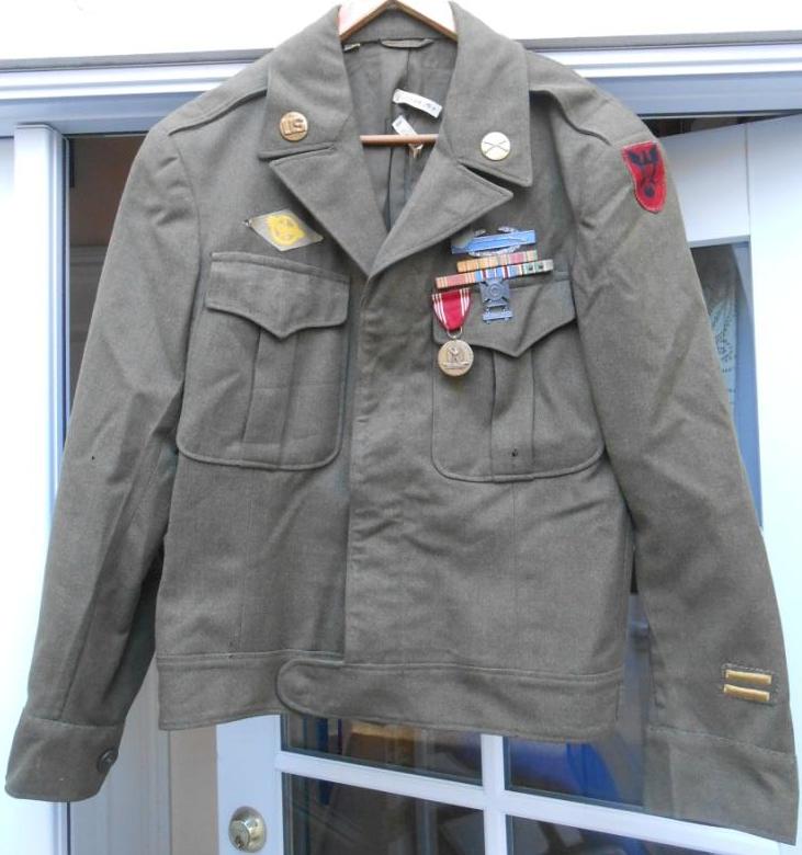 WW2 86th Infantry Division Ike jacket find at flea market - UNIFORMS ...