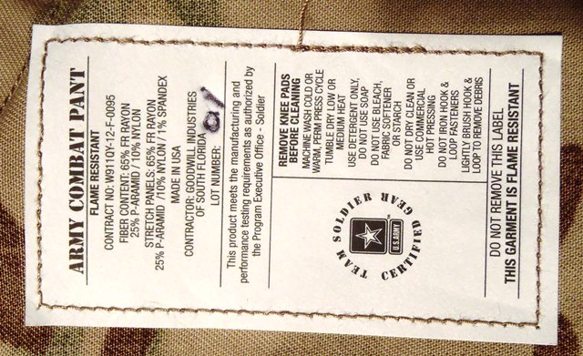 Army Combat Pant - CAMOUFLAGE UNIFORMS - U.S. Militaria Forum