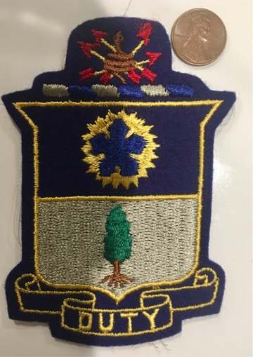 21st Infantry pocket patch—manufacturer? - ARMY AND USAAF - U.S ...