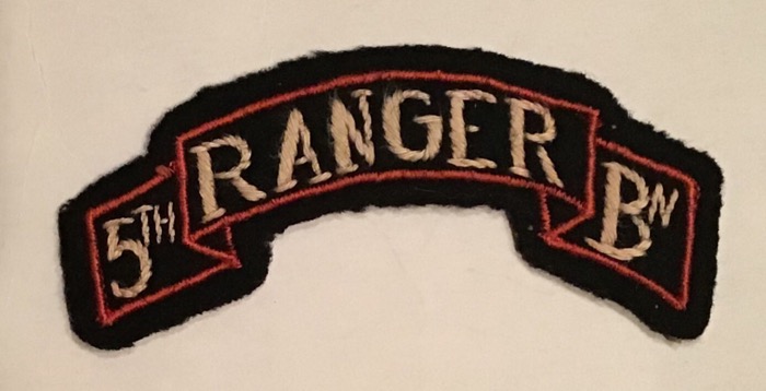 German Made or Italian made 5th Ranger scroll patch for review - ARMY ...