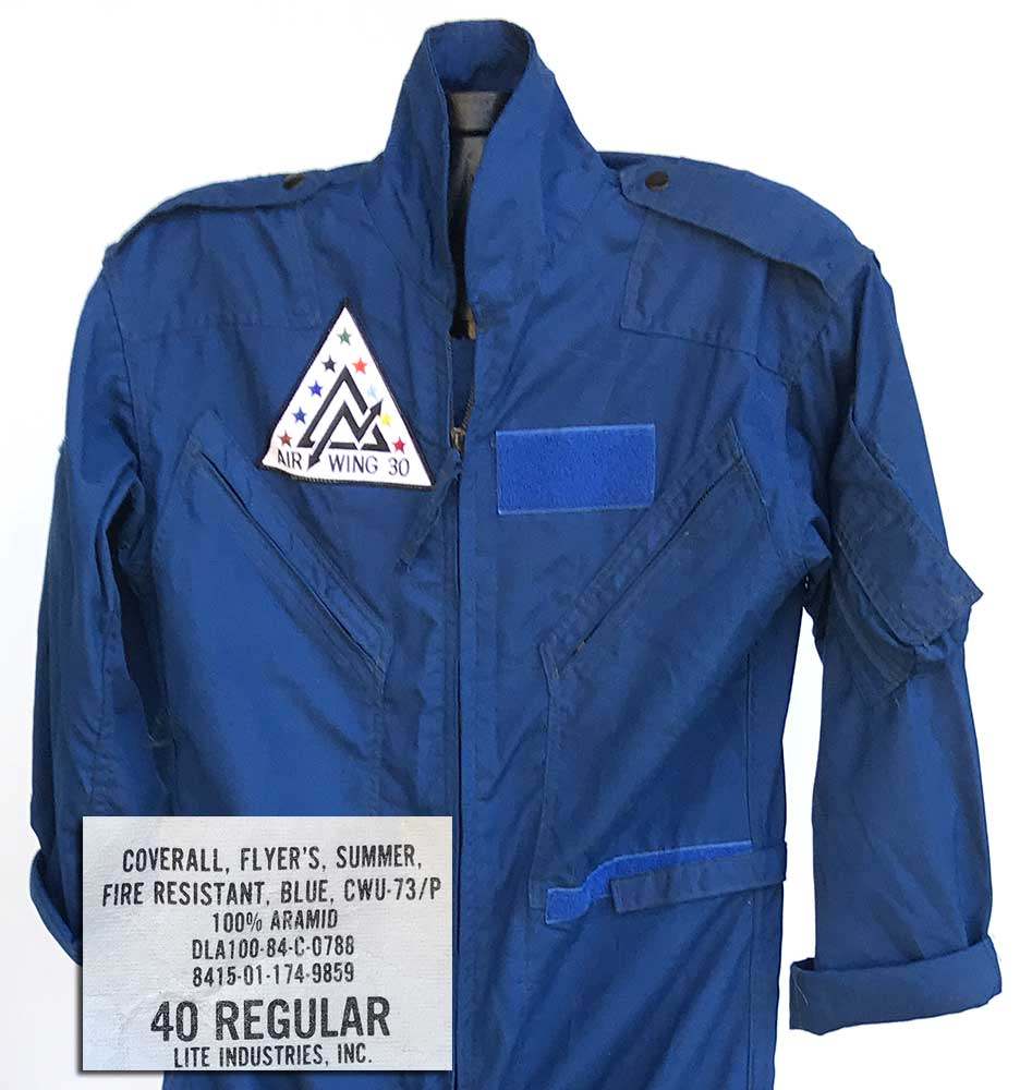 Blue USAF Flight Suit - FLIGHT CLOTHING - U.S. Militaria Forum