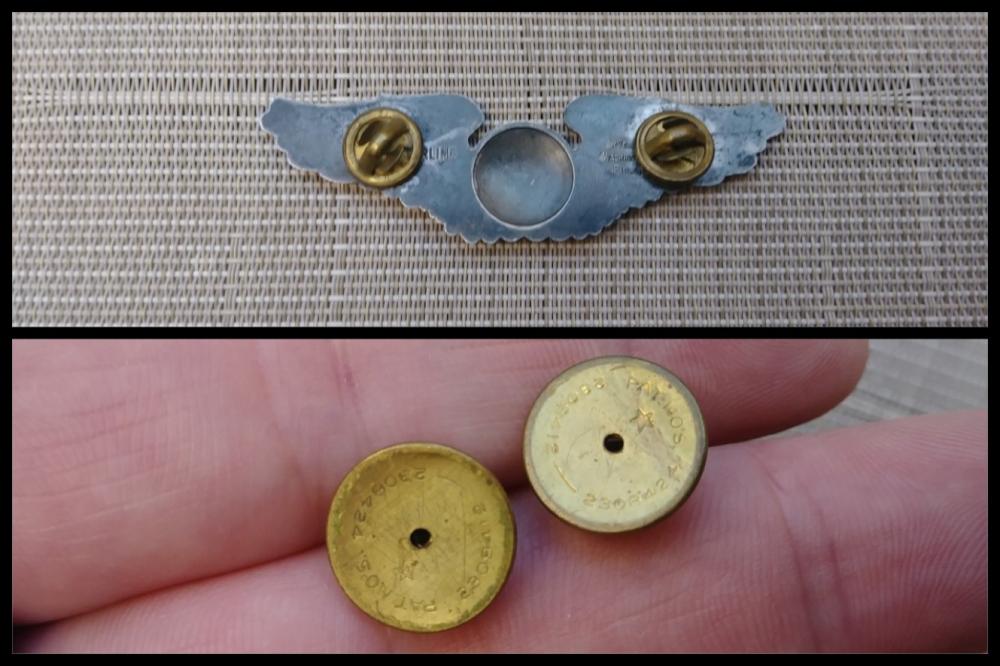 AC Wings LeVelle Clutchback - WING BADGES - U.S. Militaria Forum